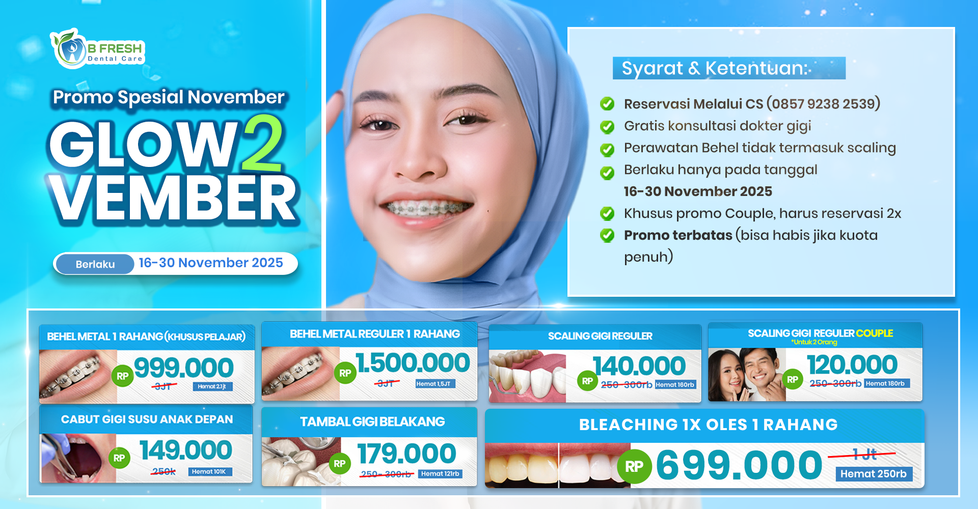 B Fresh Dental Care | Dokter Gigi Sidoarjo Surabaya Gresik Malang Pasuruan